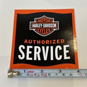Harley-Davidson | Other | Harleydavidson Authorized Service Sticker ...